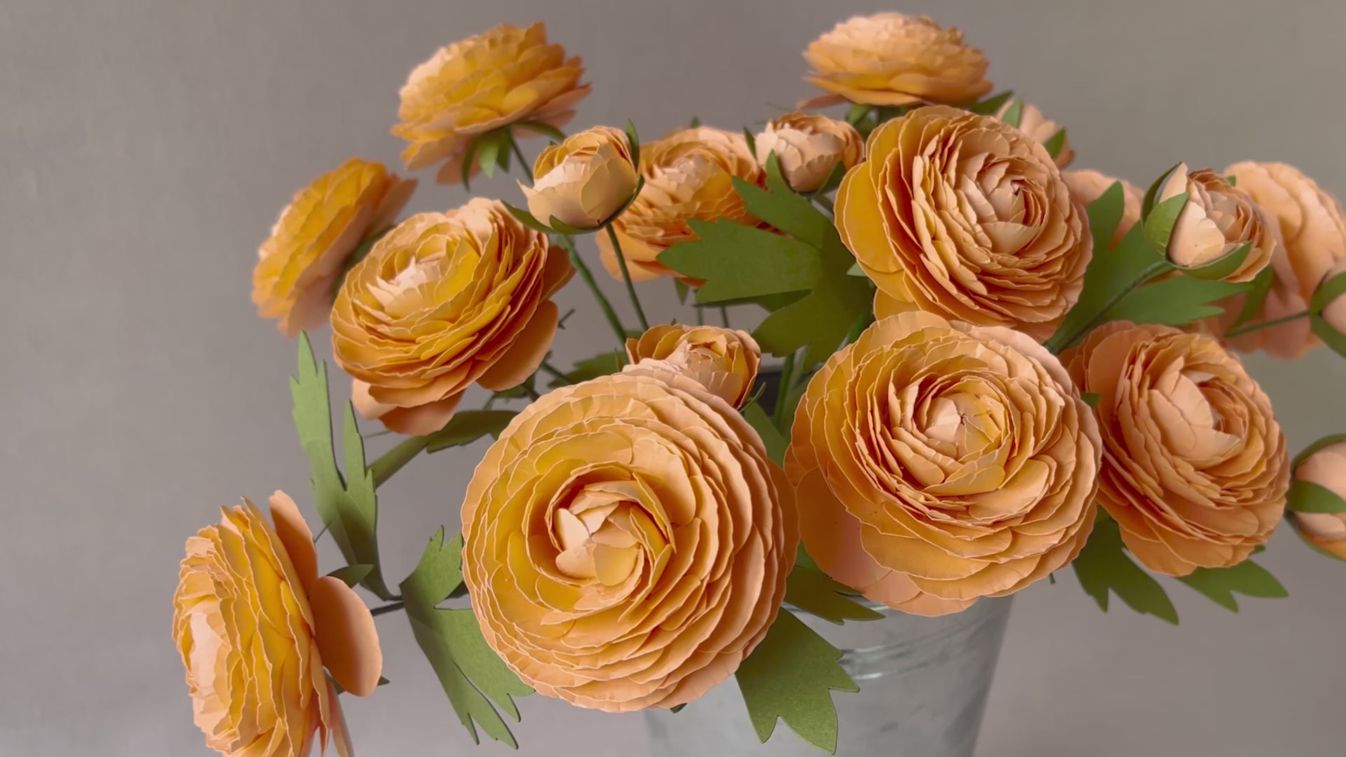 Paper Ranunculus Flower – Farren Celeste