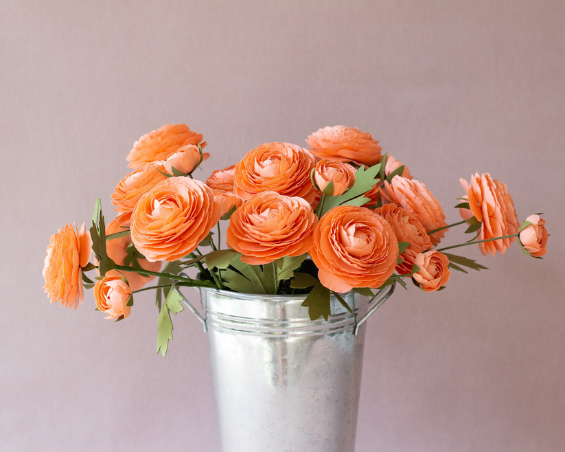 Paper Ranunculus Flower – Farren Celeste